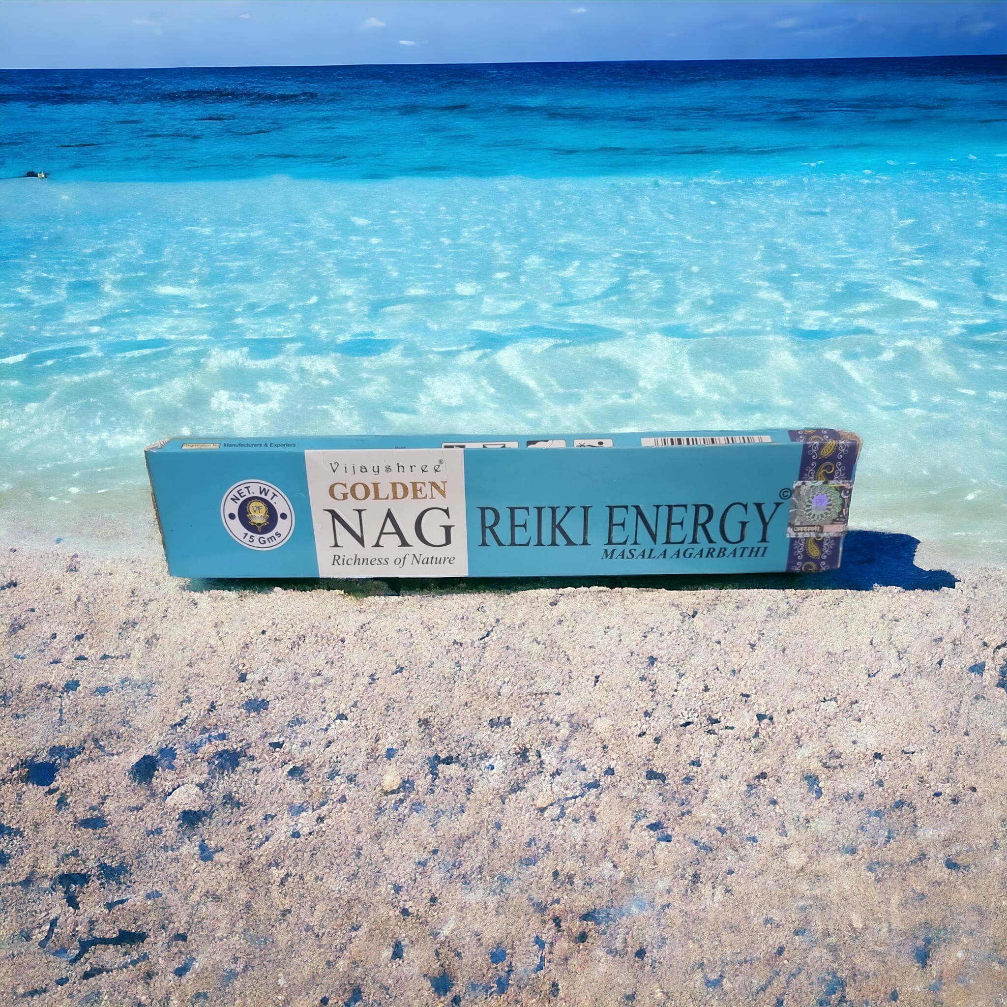 Vijayshree Golden Nag Reiki Energy Incense Sticks: Experience Harmonious Energy | Auras Workshop