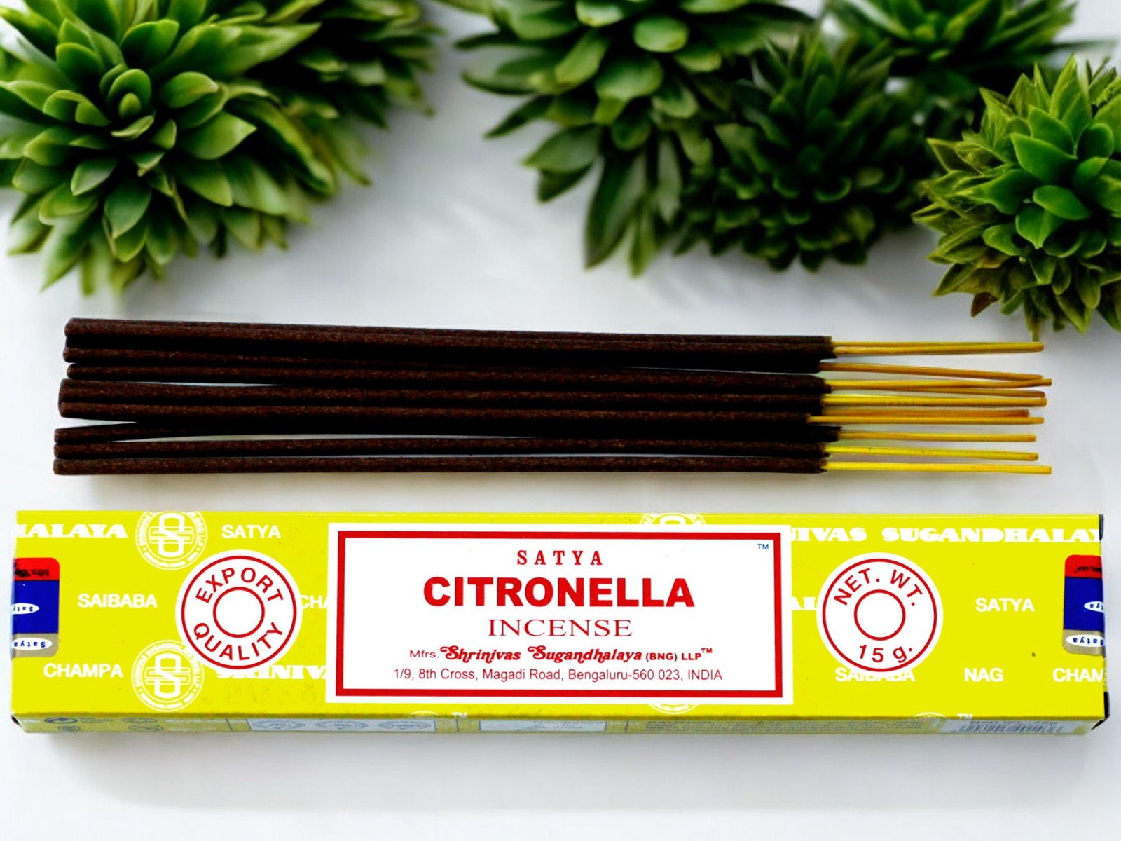 Incense Satya Citronella | Auras Workshop