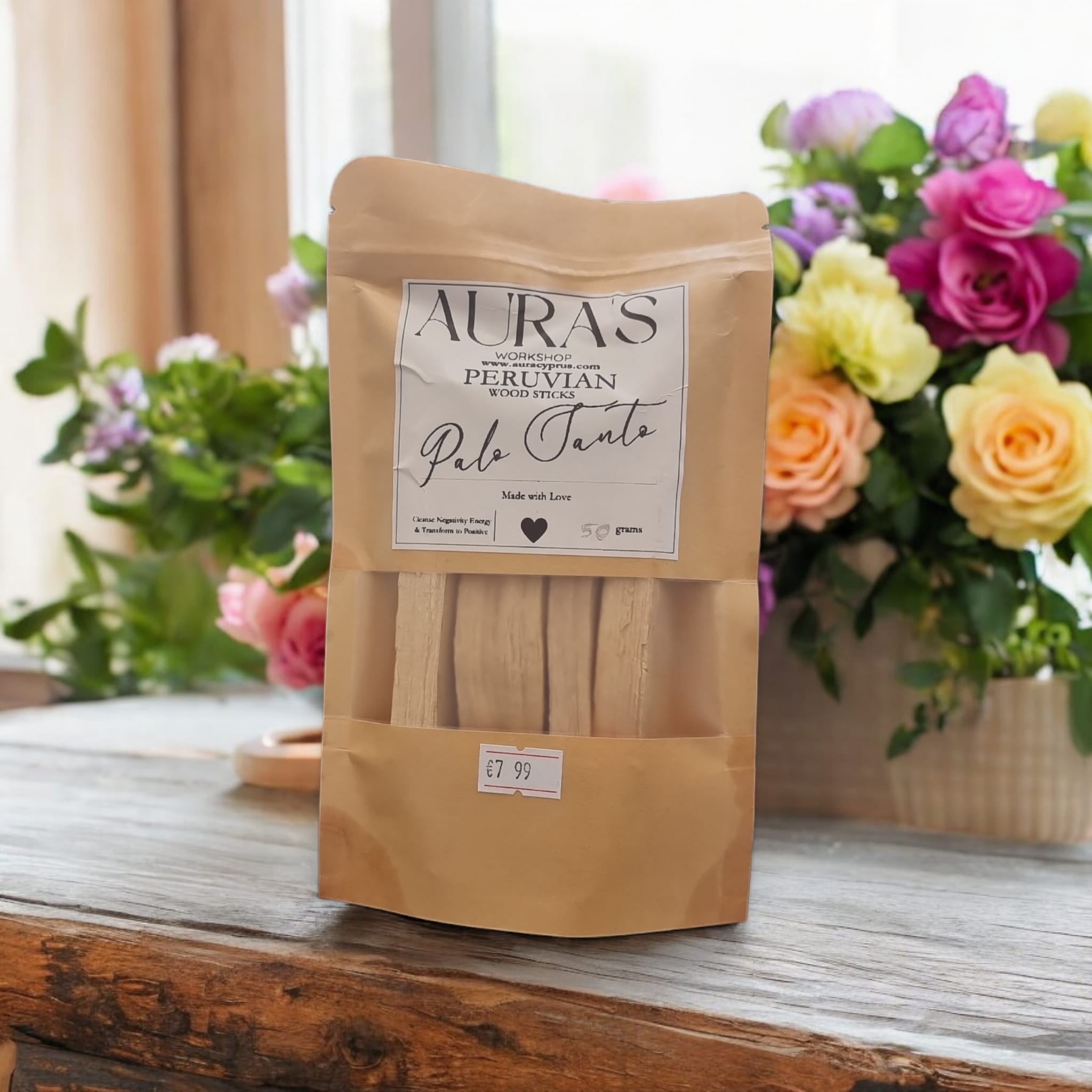 Peruvian Palo Santo Wood Sticks 50 grams | Auras Workshop