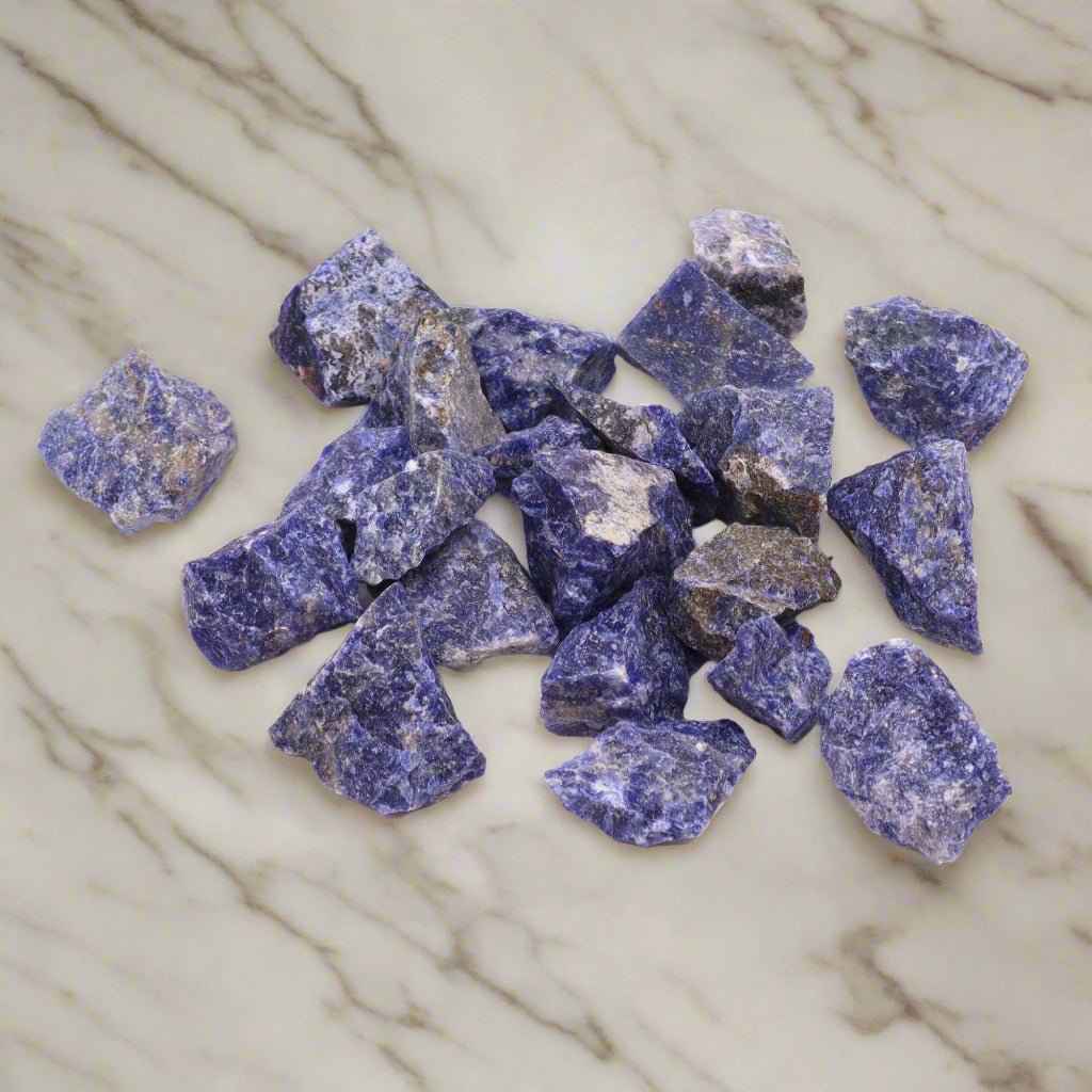 Sodalite Raw 2-4cm Crystals 2-4cm Stone Crystals | Auras Workshop