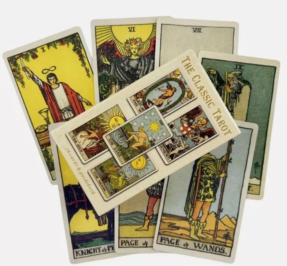 The Classic Tarot 78 Card Deck & Guidebook | Auras Workshop