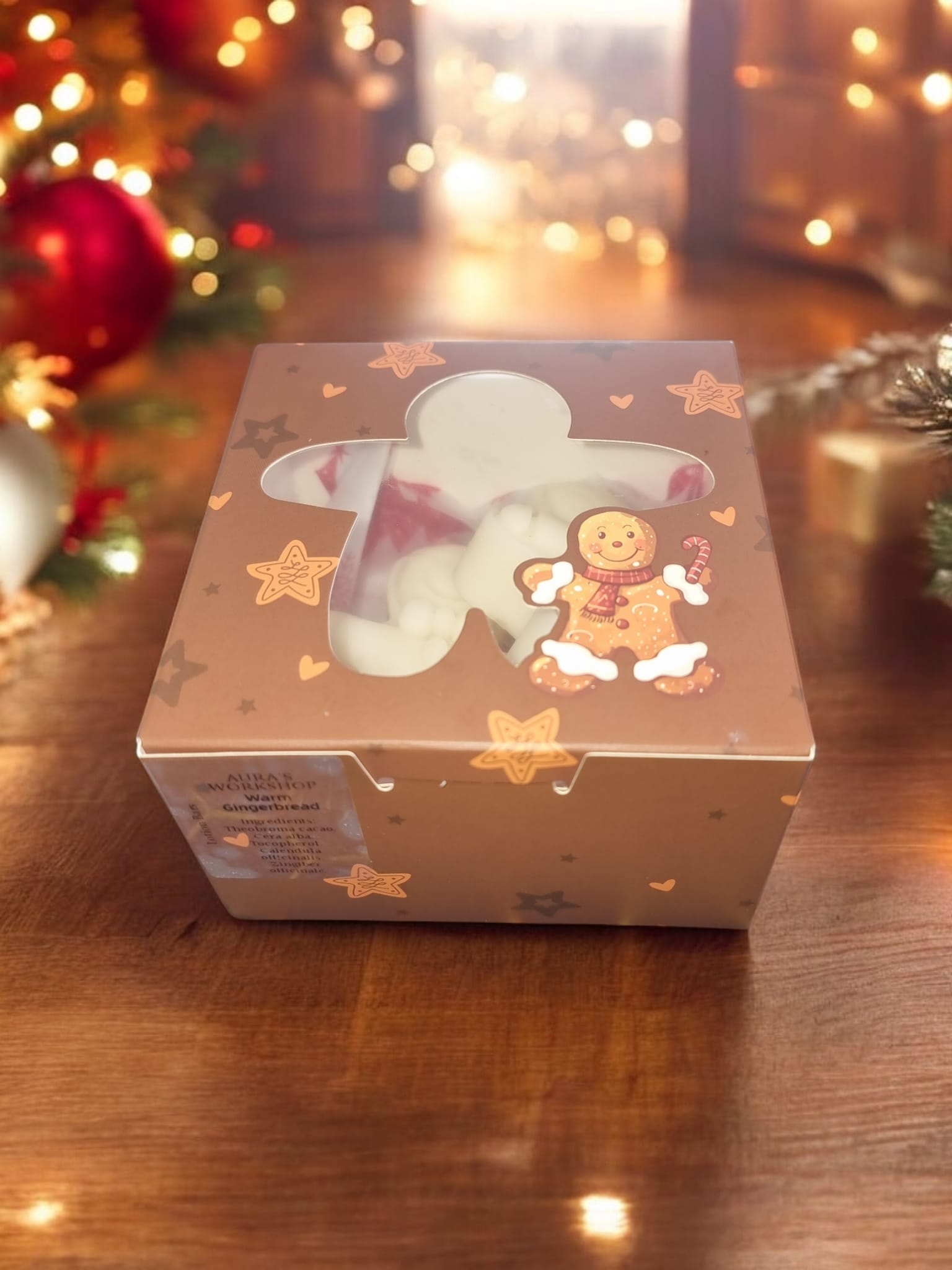 Warm Gingerbread Scented Lotion Bars | Auras Workshop